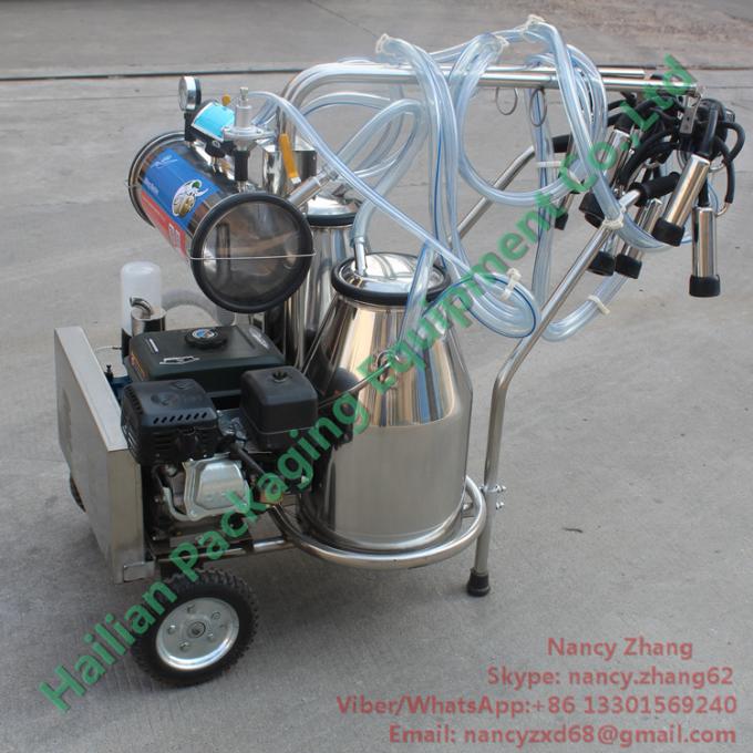 Gasoline Engine Milk Suction Machine for Milking Sucking Vacuum Pump Type