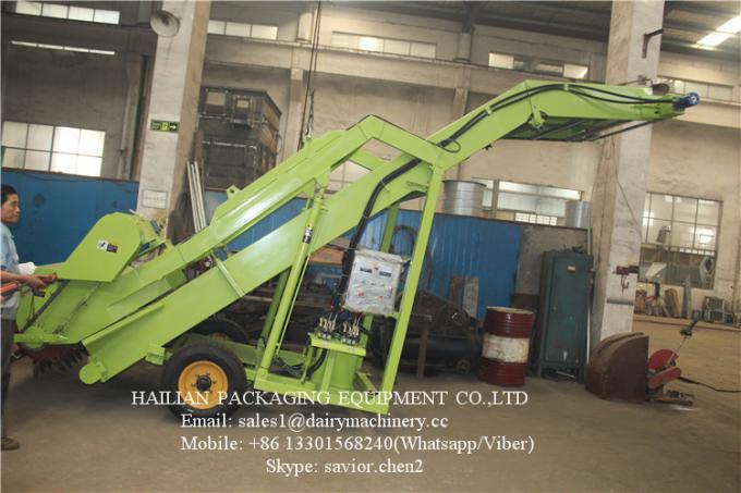 Convenient Labor Saving Pushing Up Silage Loader / Silo Loader