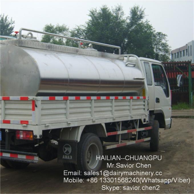 Dairy Equipment Milk Cooling Tank Milk Truck Tank Transport 10000L Capacity