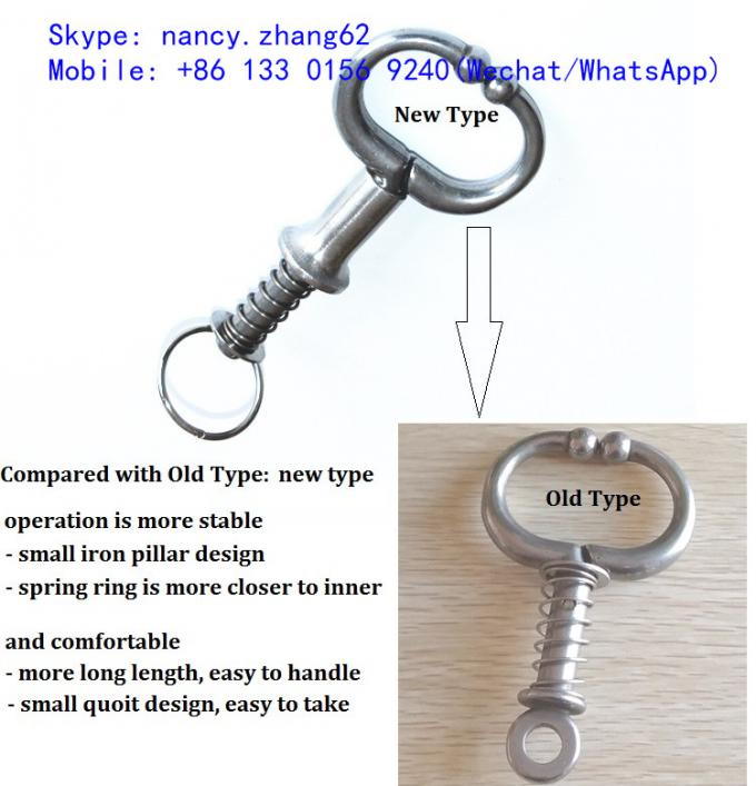 Cow Nose Pliers, Spring Bull-Holder, Nose Clamp, Cow Nose Barnacles