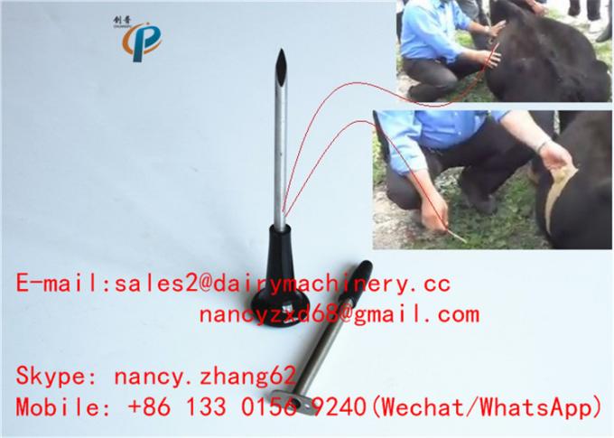 Cow Ruminal Puncture,Rumen Vent Needle,Stainless Steel Puncture Needle ...
