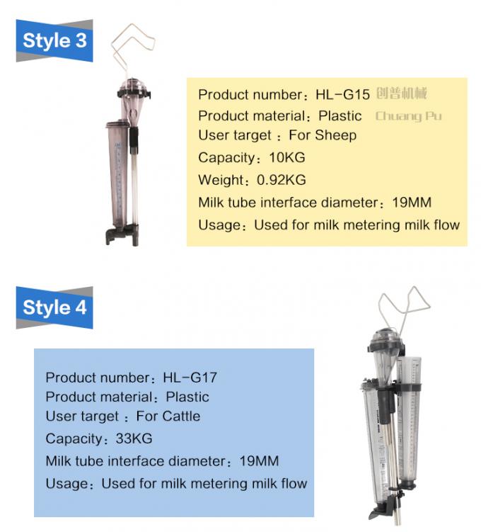 Milking parts tru-test milk meters, goat milk flow meter with 10 llire ...