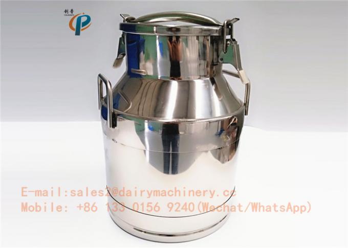 20L 5.25 Gallon stainless steel milk can, lockable milk container for ...