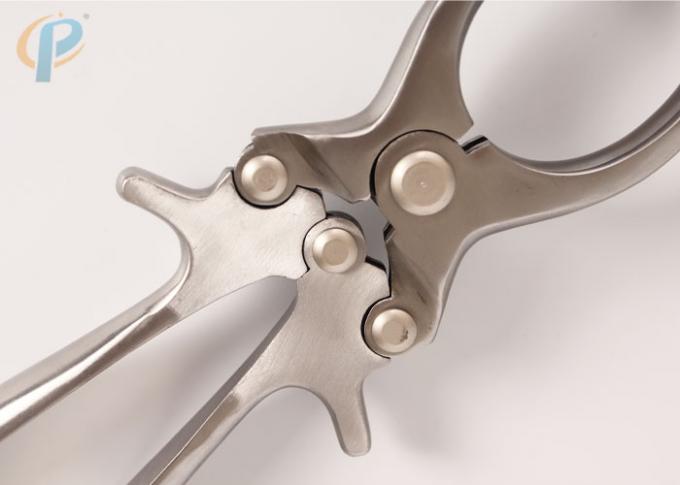 Stainless Steel Bloodless Castrator For Pig , Easily Cooperation Farm ...