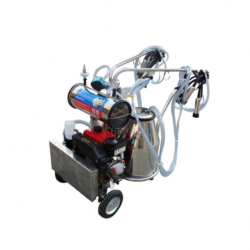 HL-JN09 Diesel Engine Dairy Automatic Milking Machine with Double ...