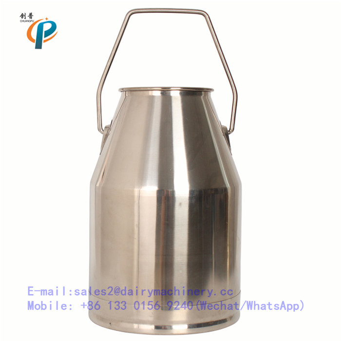 1.00 mm Thickness Milking Machine Bucket, stainless steel milk ...