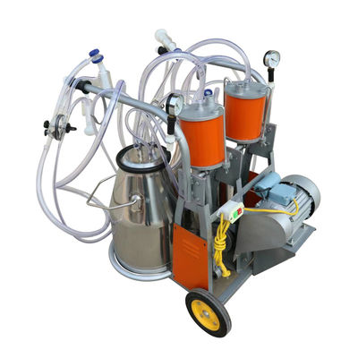 HL-JN05 Sheep and Goat Mobile Milking Machine Piston Pump Type 750w Power