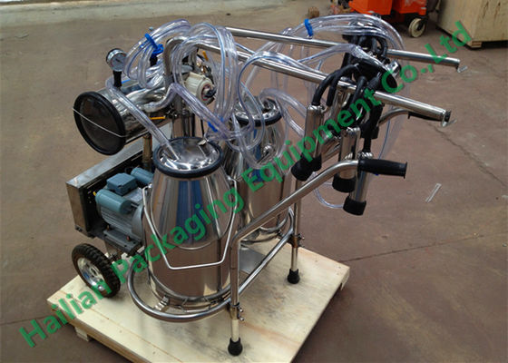 Vacuum Pump Portable Cow Milk Sucking Machine Trolley Type with CE
